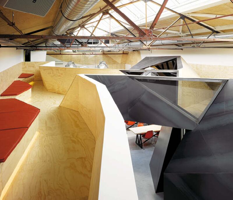 Sid lee architecture Siège red bull Amsterdam